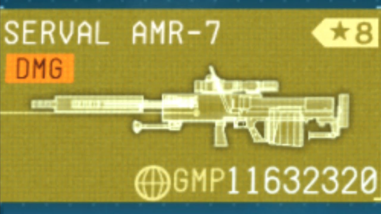 MGSV SERVAL AMR-7は破壊効果抜群だった - YouTube