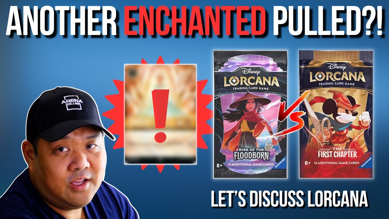 ENCHANTED! - Opening Up Packs and Discussing Lorcana - YouTube