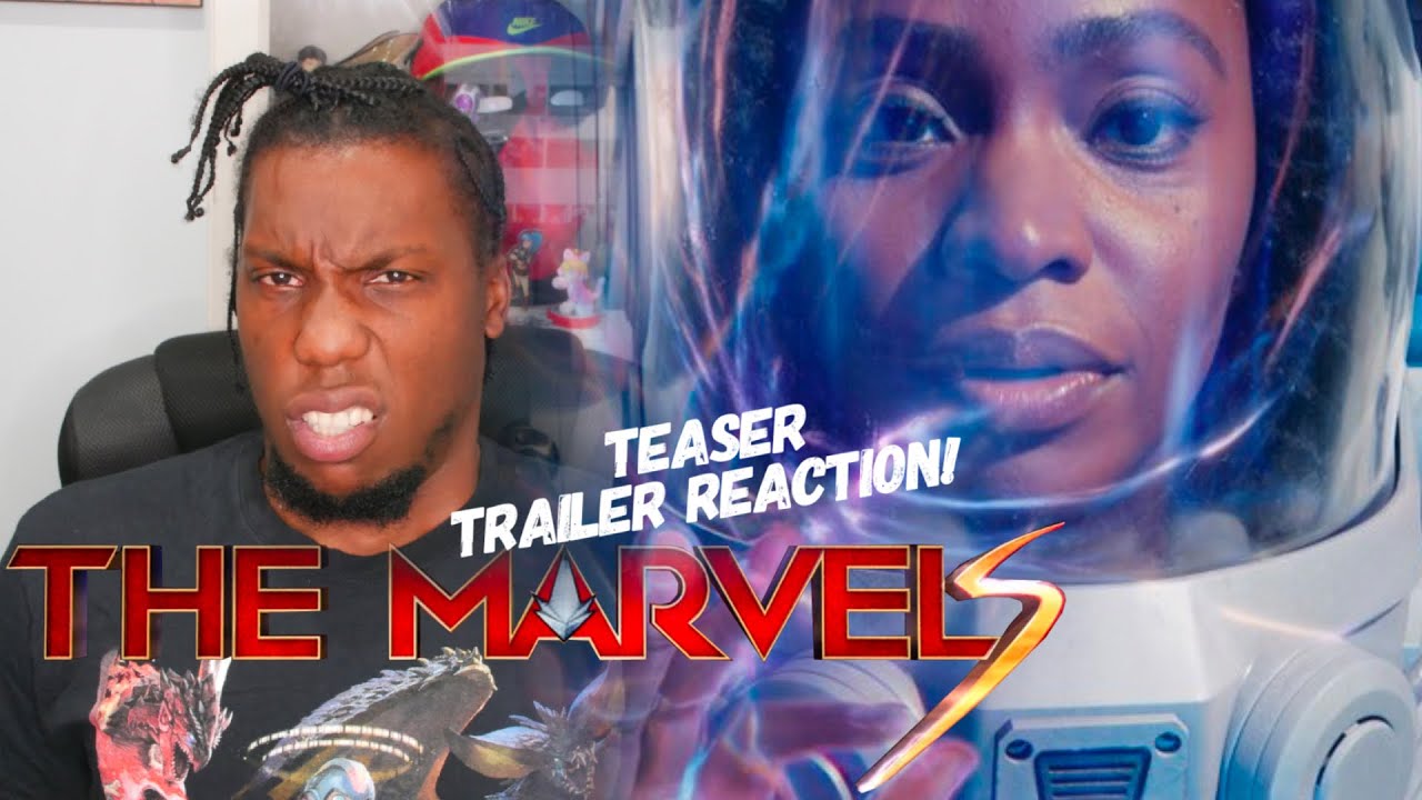 The Marvels Teaser Trailer Reaction | Marvel Studios - YouTube