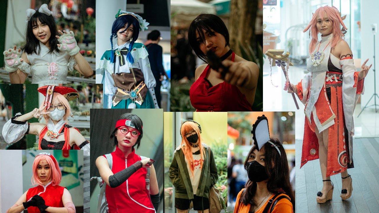 POV photography cosplay ciwalk Bandung || foto cosplay ciwalk Bandung ...