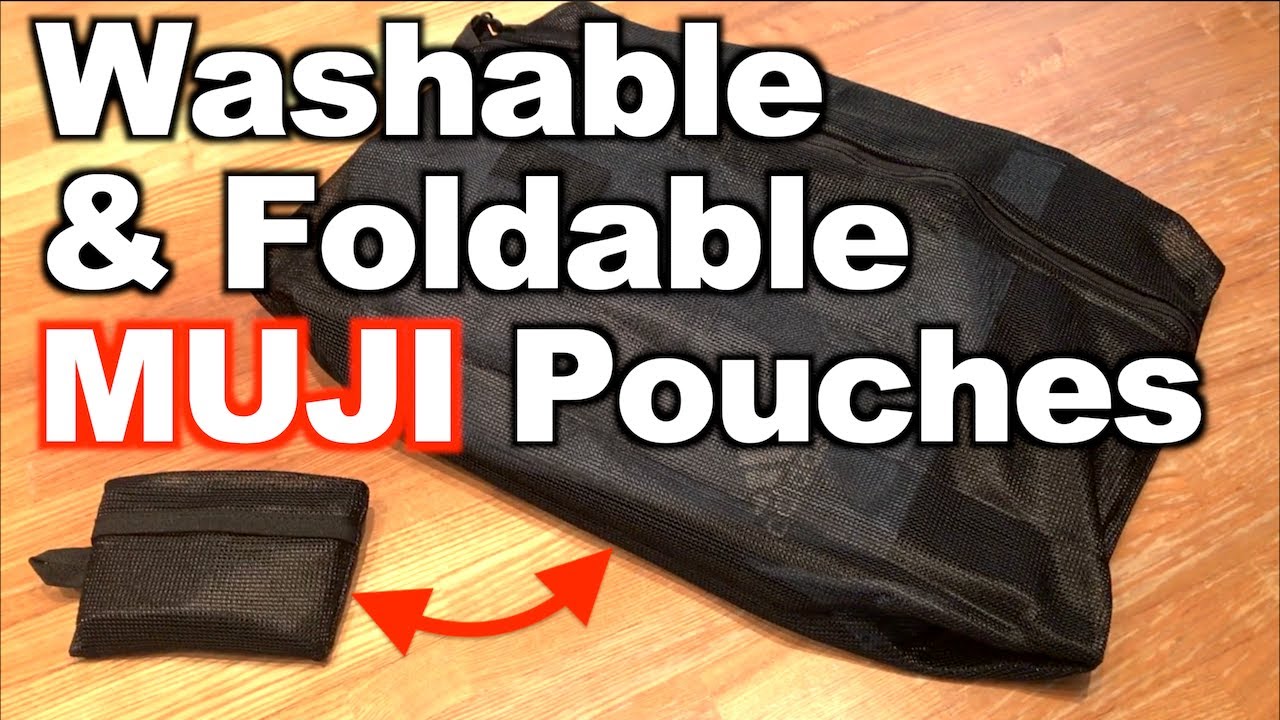The Foldable MUJI Washable Travel Pouch Is Perfect For Packing My ...