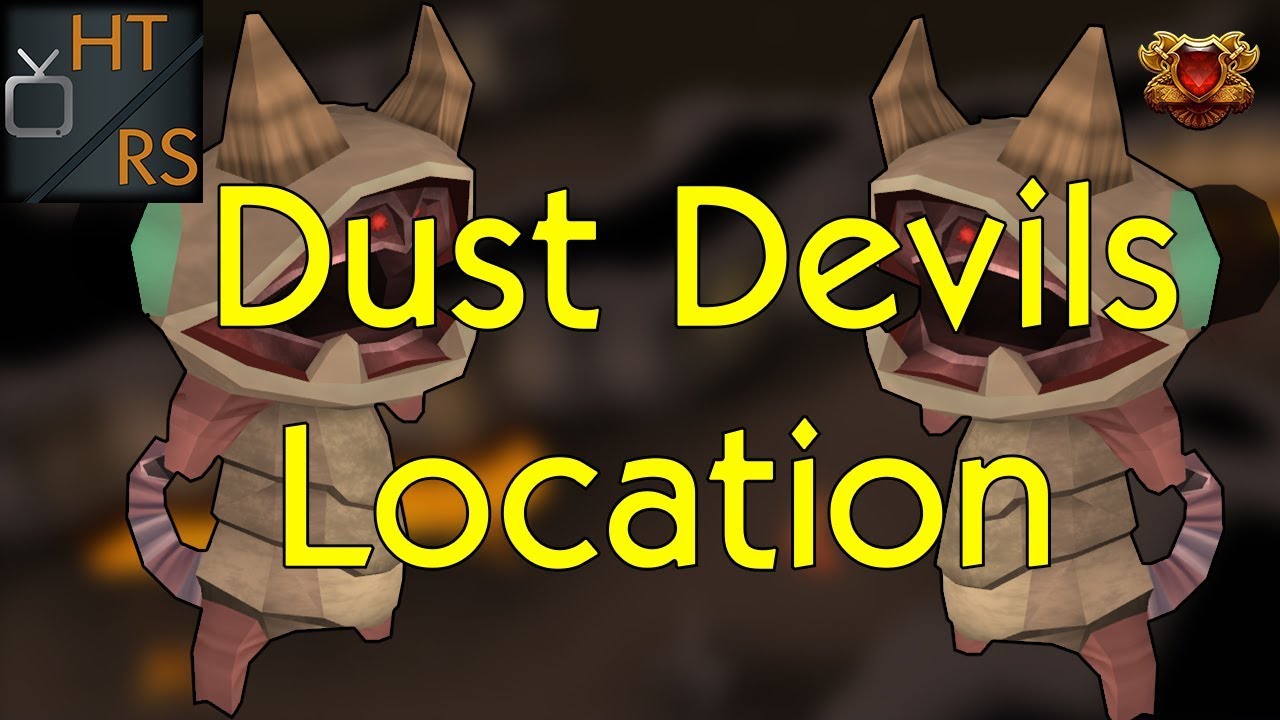 Dust Devil Runescape Slayer Guide