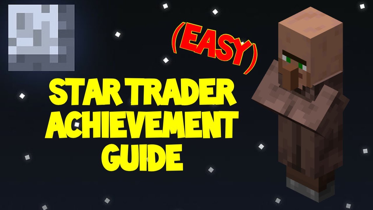 Minecraft - Star Trader Achievement FAST EASY - YouTube