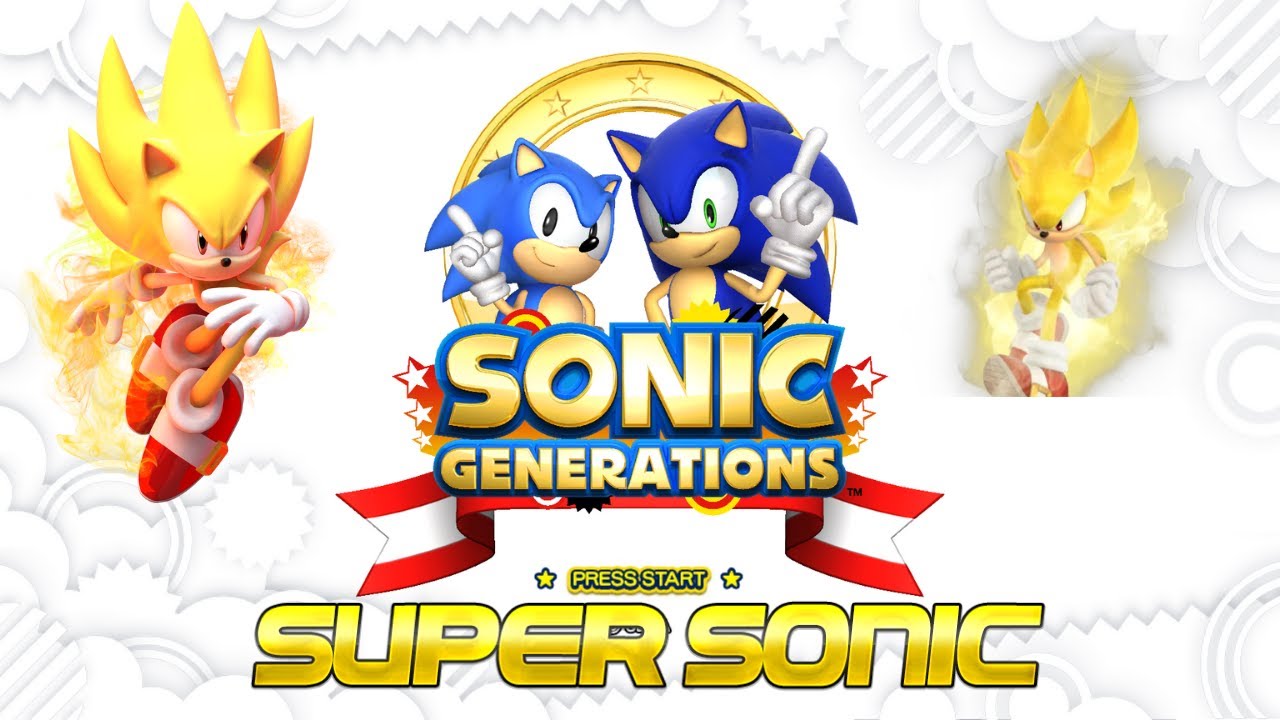Sonic Generations | S Rank | Ft.Super Sonic | 1080p. - YouTube
