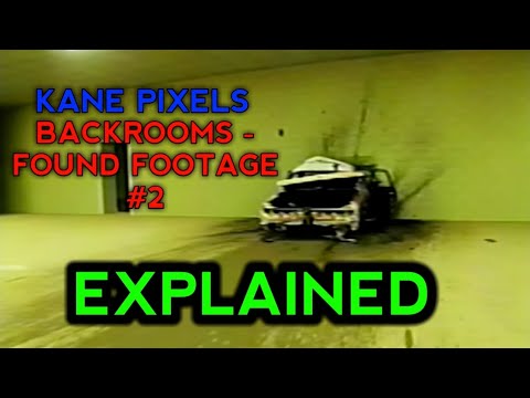 KANE PIXELS BACKROOMS - FOUND FOOTAGE #2 EXPLAINED - YouTube