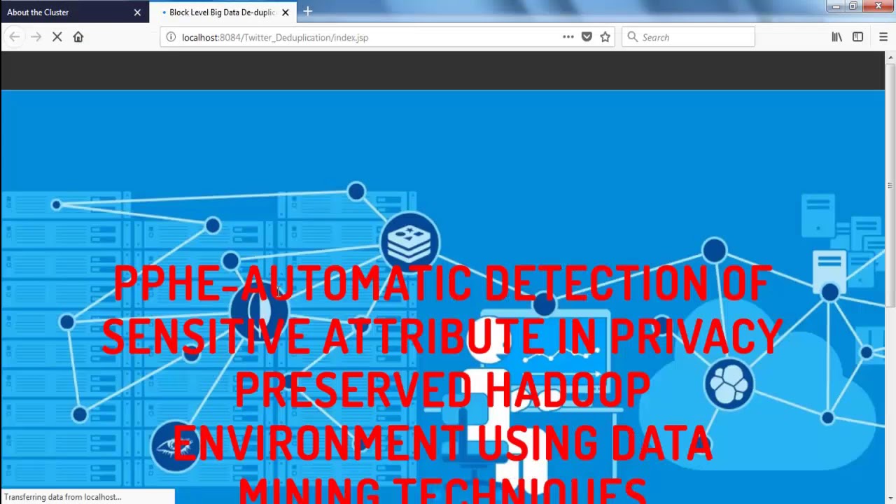 Privacy Preserving Data Mining Hadoop Projects | Privacy Preserving Data Mining Hadoop Thesis ...