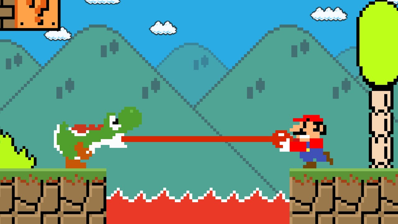 Cat Mario : Mario and Yoshi Egg Calamity in Super Mario Bros. | Game ...