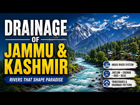 River System of Jammu and Kashmir using Google maps ( best possible way ...