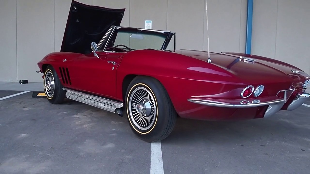 1965 Chevrolet Corvette ZZ4 350 Crate Engine 4-speed Manual Air ...