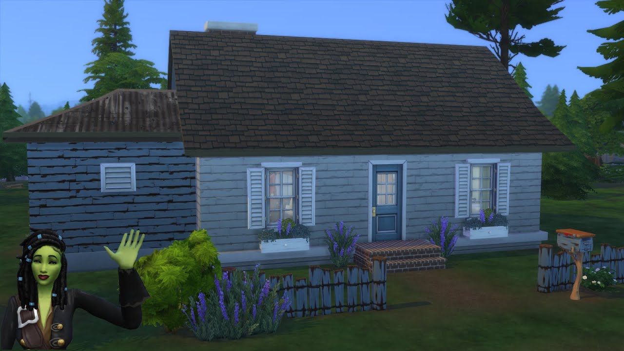 Exploring Moonwood Mill: NEW MOON SHACK Sims 4 House #thesims4 - YouTube