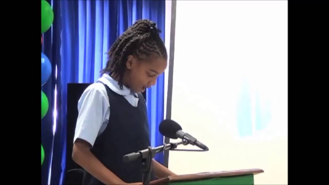 Jaynese Providence of the Bequia Anglican Primary School - YouTube