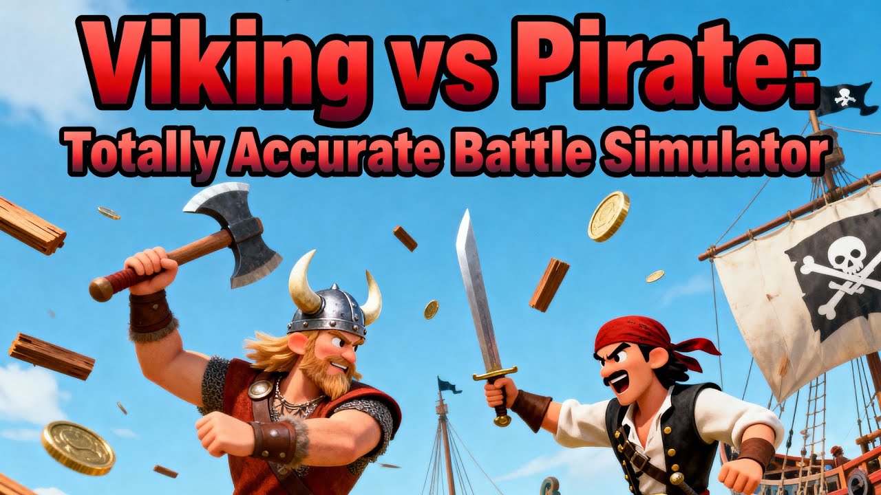 Pirates Army vs Vikings Army ⚔️ Who Wins the Ultimate TABS Battle?! 🔥 ...