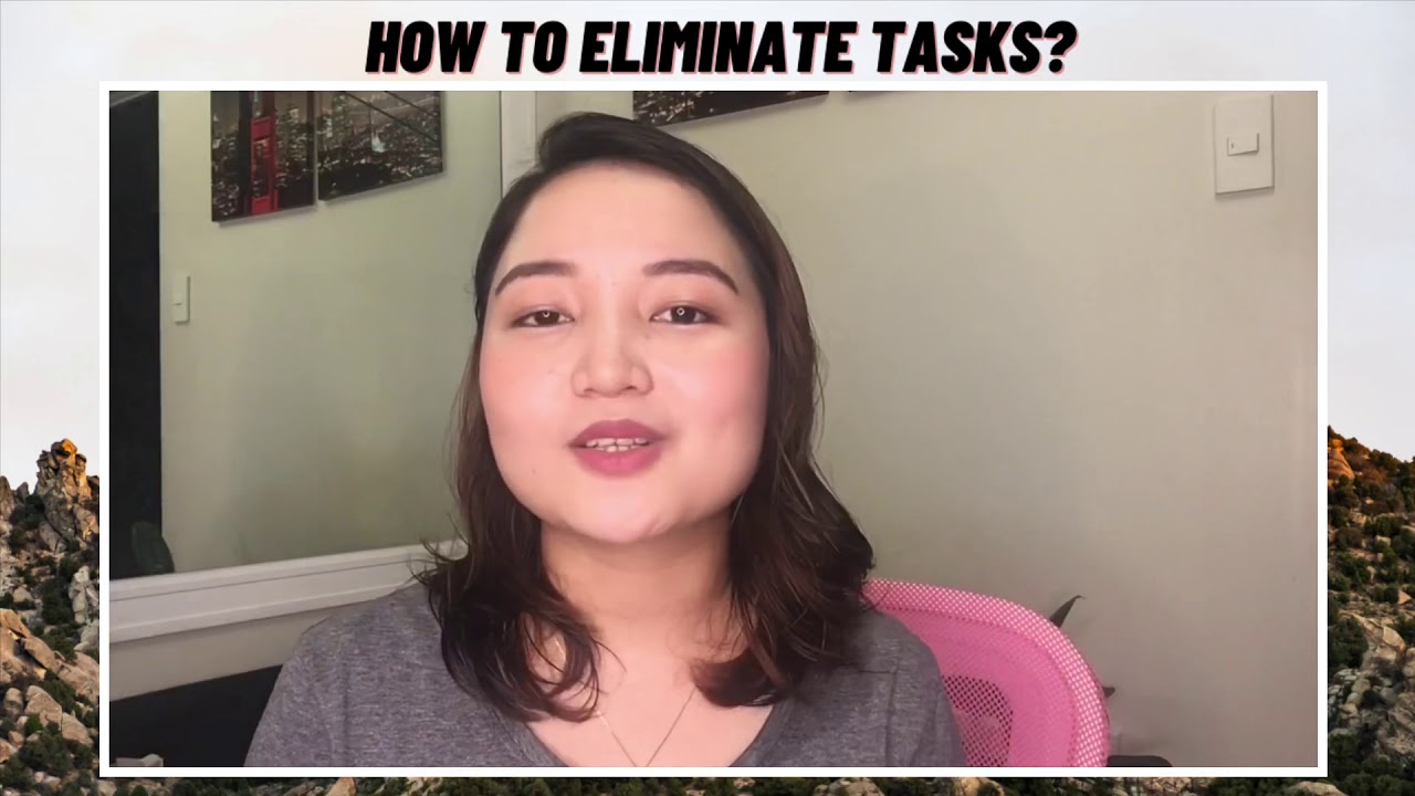 How To Eliminate Tasks - YouTube