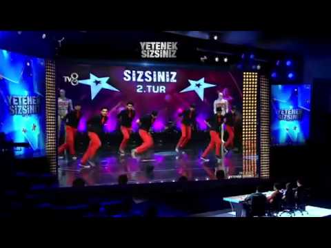 Crayz Eyes Crew - Yetenek Sizsiniz Türkiye 25 Şubat 2015 (2.Tur)