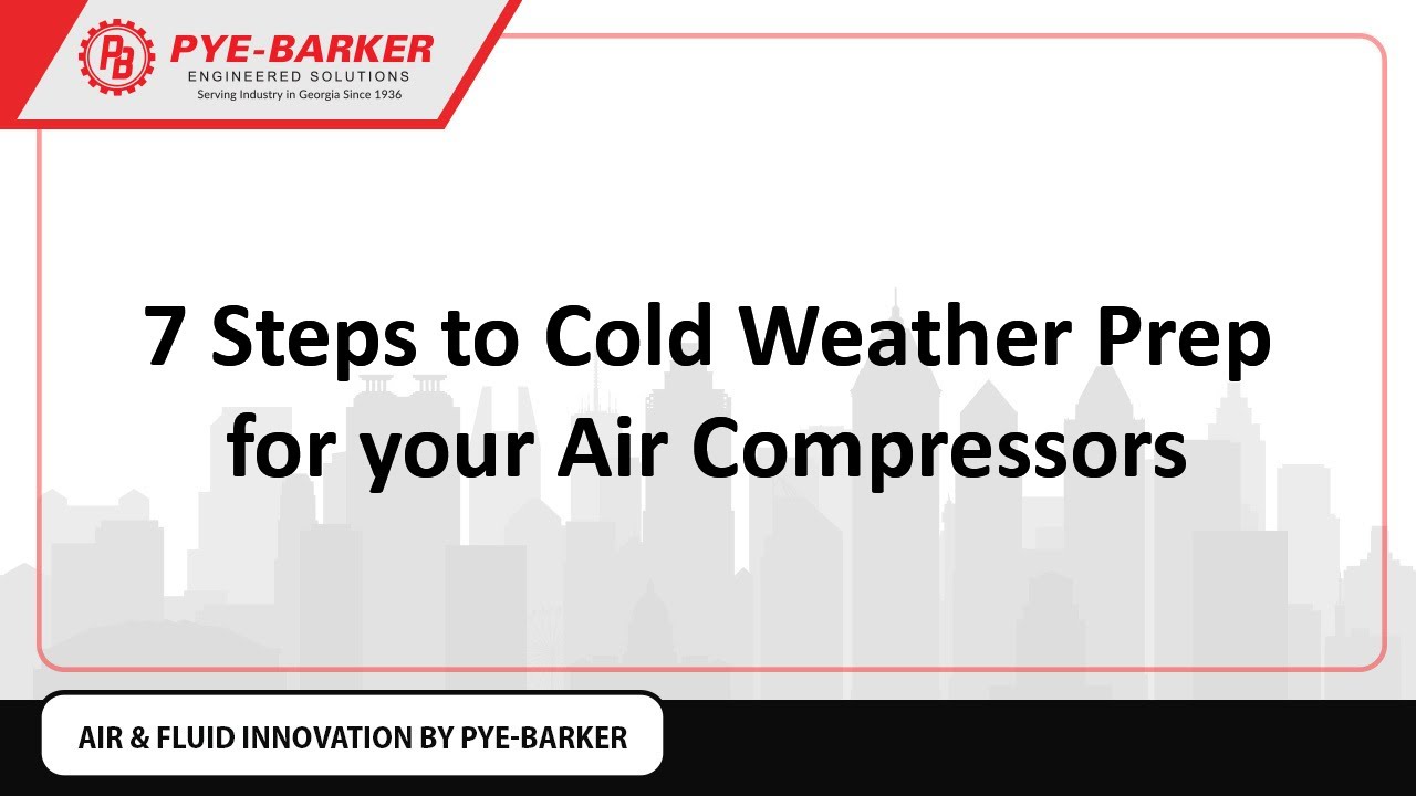 7 Steps to Cold Weather Prep for your Air Compressors - YouTube