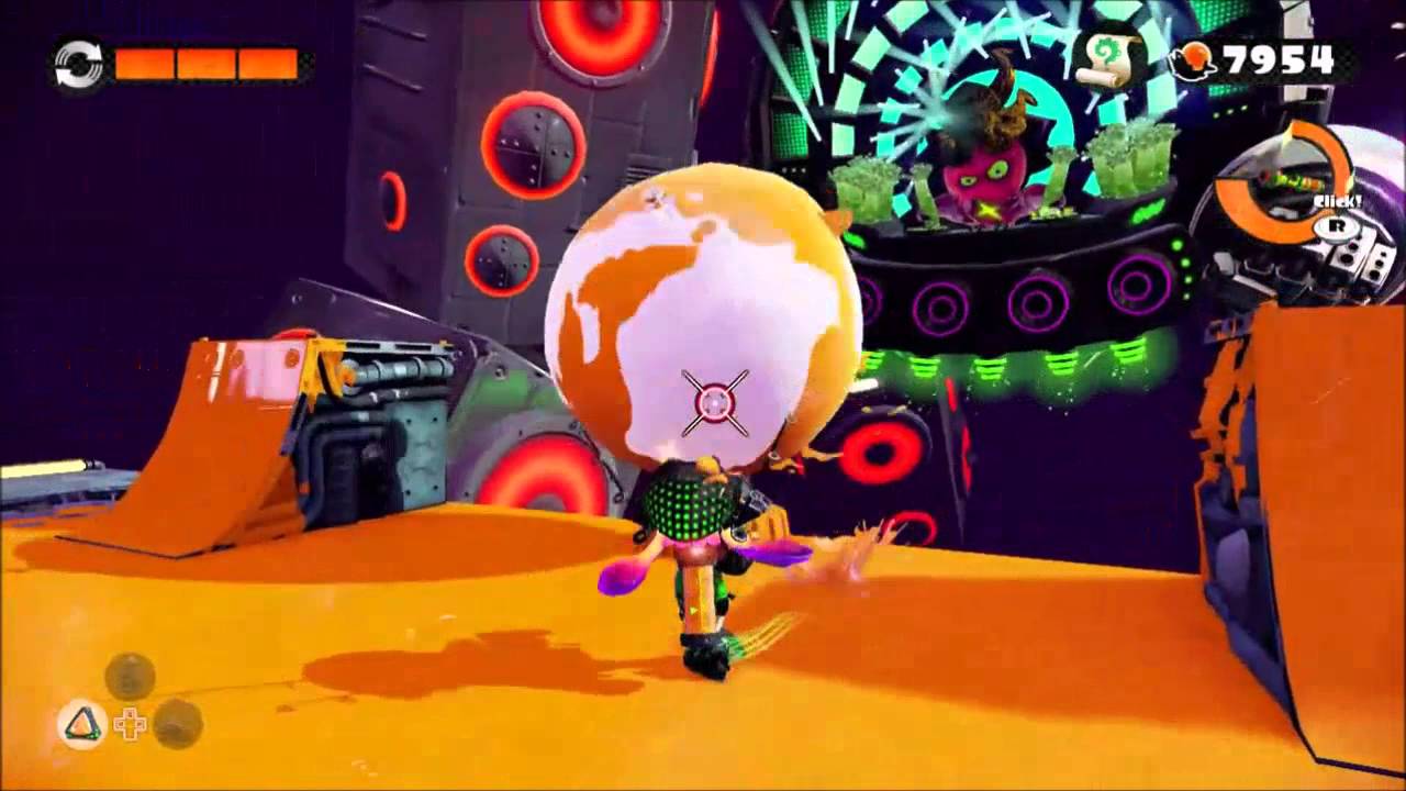 Boss 5 Enter the Octobot King Splatoon Walkthrough - YouTube