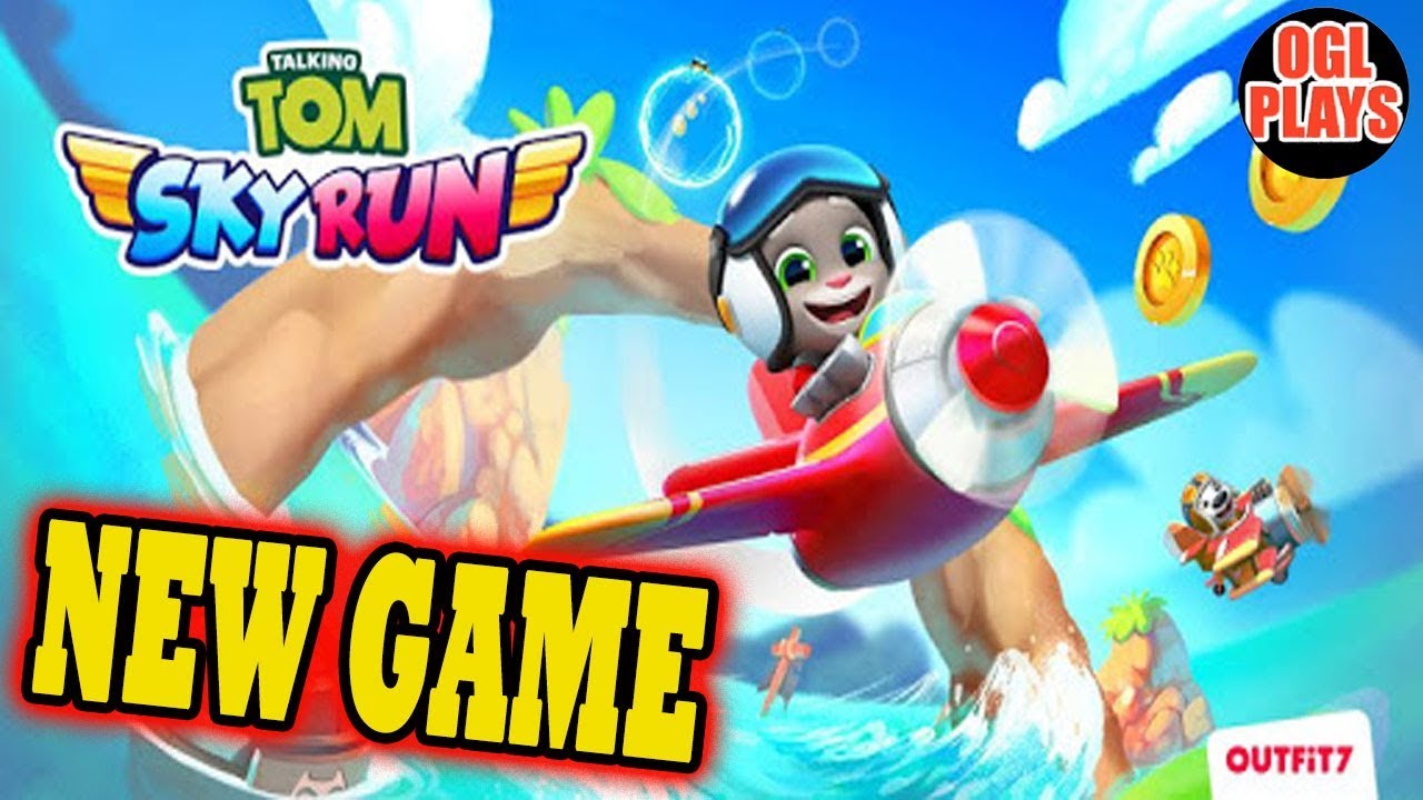 Talking Tom Fly Run Gameplay First Look (Android IOS) - YouTube