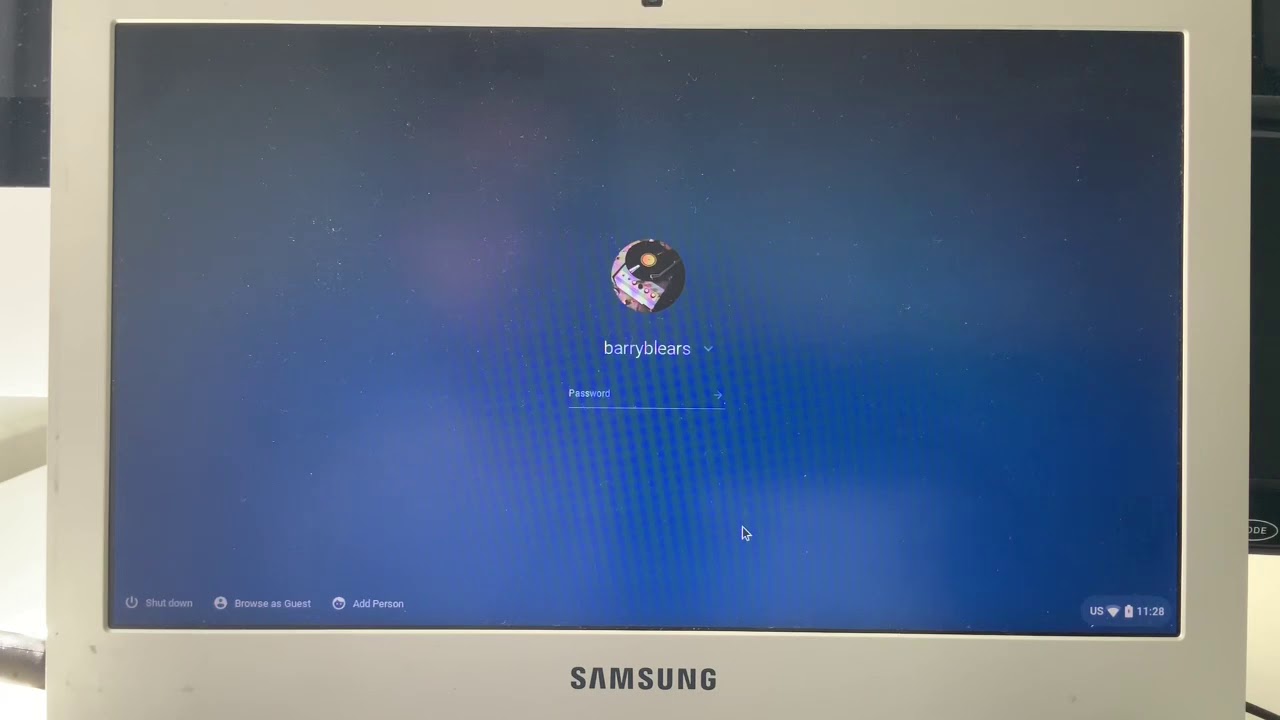 Using a personal Chromebook to access HWB - YouTube