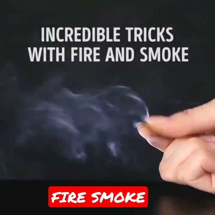 Incredible Fire Smoke Tricks With Fingers | Fire Smoke Tricks | Magic ...
