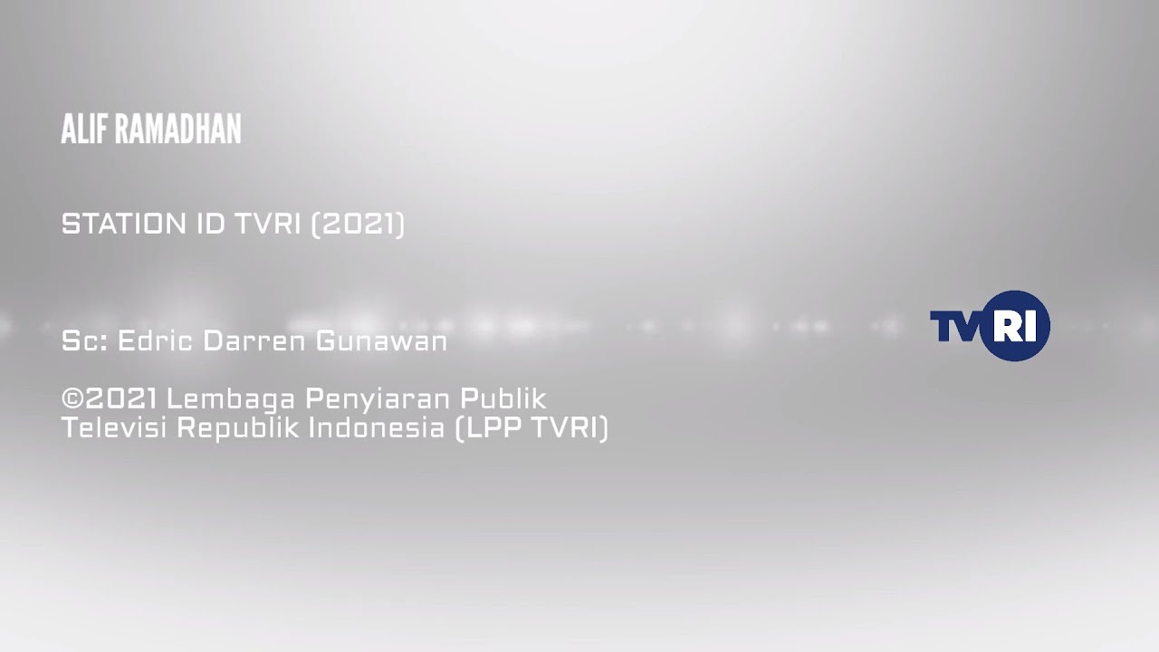 Station id TVRI (2021) - YouTube