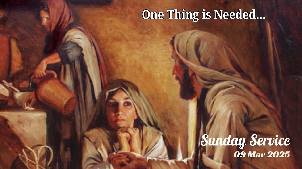 Sunday Service :One thing is needed.- Sis Diana Ezra - YouTube