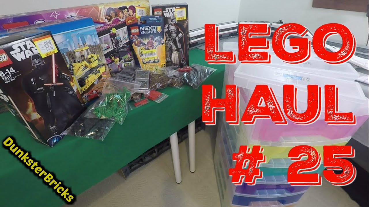 LEGO Haul # 25! Sets, Storage and BrickLink! - YouTube