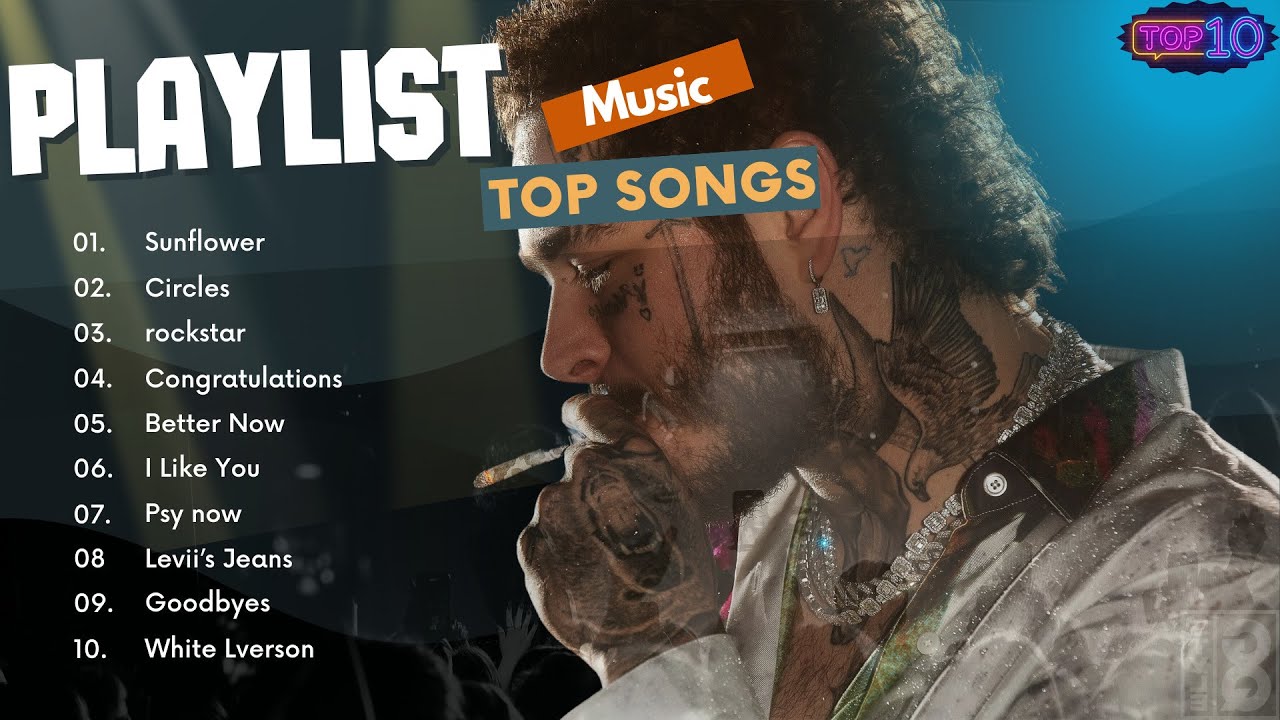 🎵 p__ost m__alone @ Post Malone Greatest Hits ~ Best Songs Music Hits ...