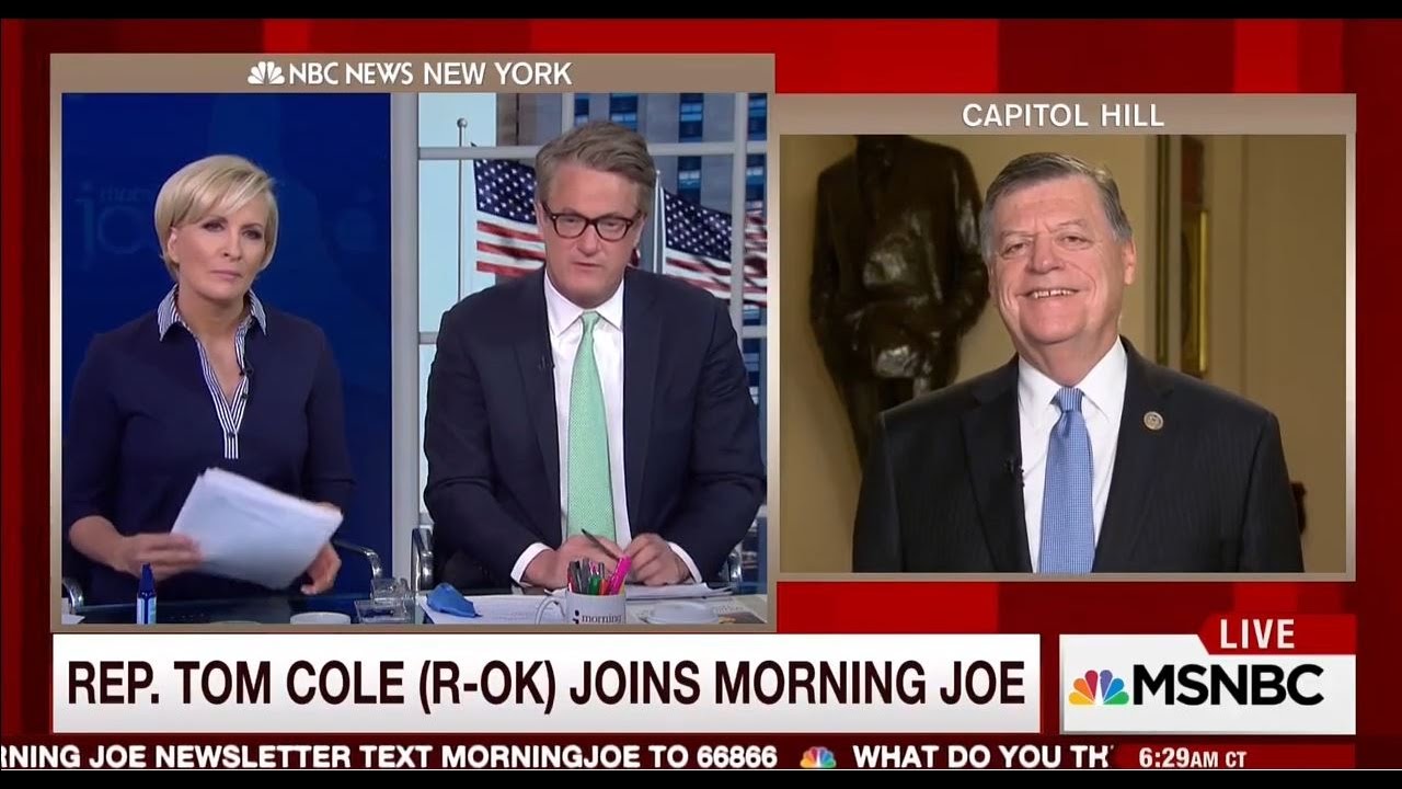 Rep. Cole: "First real Democratic, Republican and Presidential ...