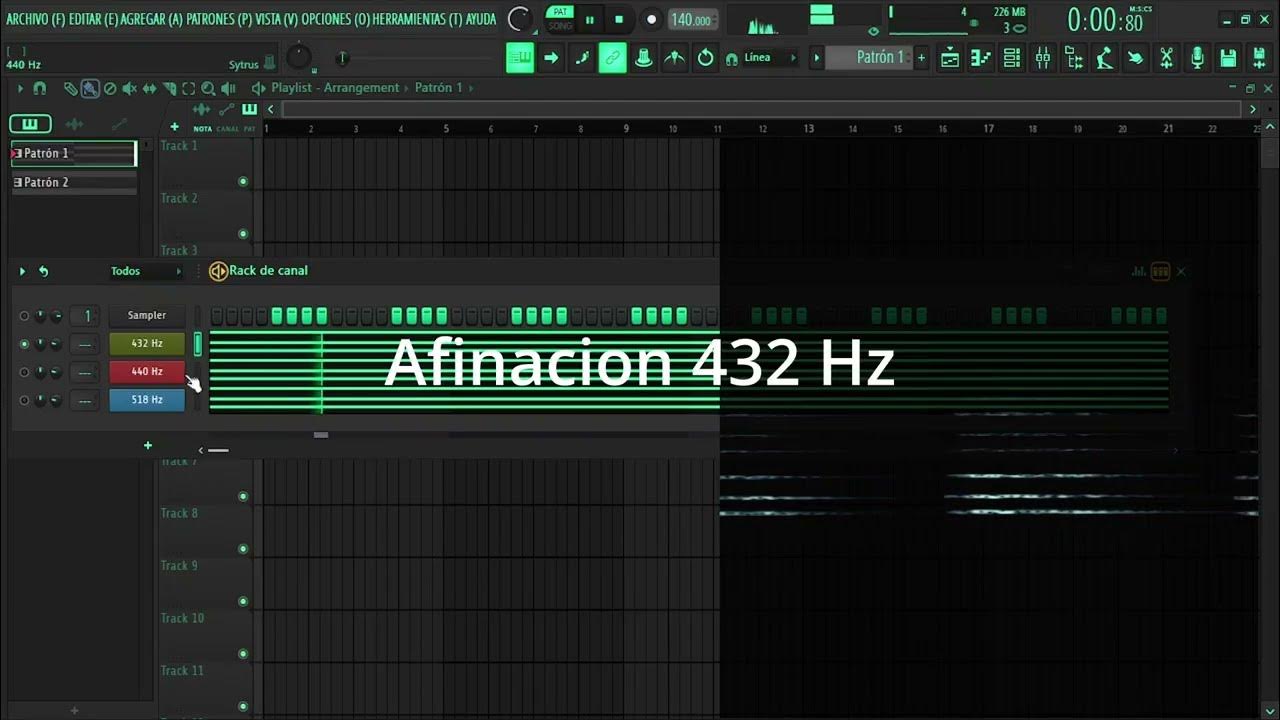 ANALIZANDO AFINACION 432 HZ VS 440 HZ - YouTube
