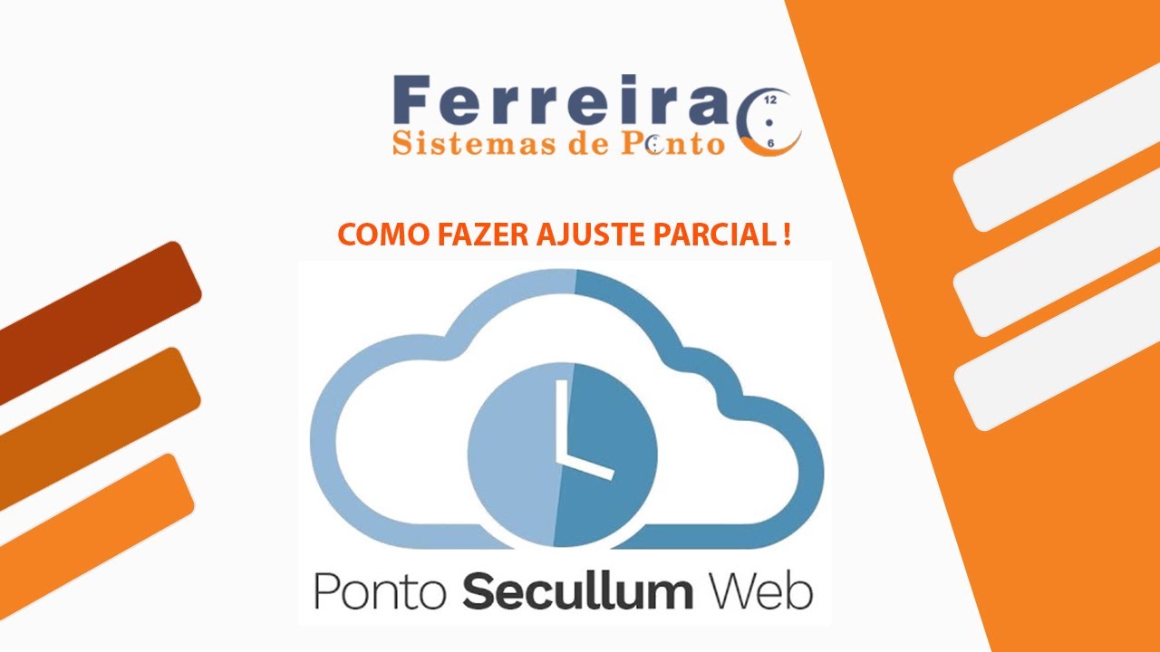 Como Fazer Ajuste Parcial no Secullum Web - YouTube