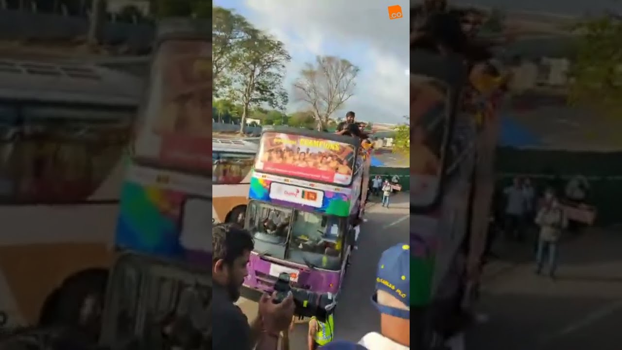 Seeduwa Junction | Victorious Sri Lankan Team Arrival | Asian Champions ...