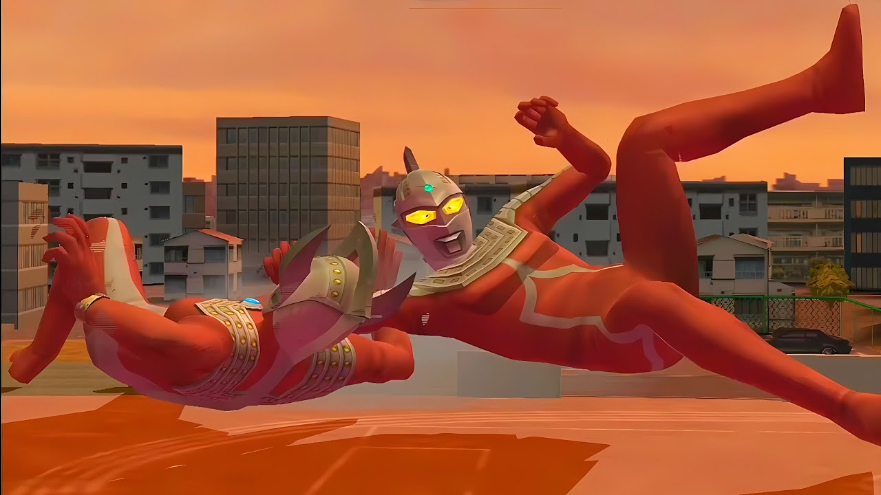 ULTRASEVEN VS ウルトラマン TARO, ALIEN MAGMA VS GOLZA, ULTRAMAN GAIA VS DYNA ...