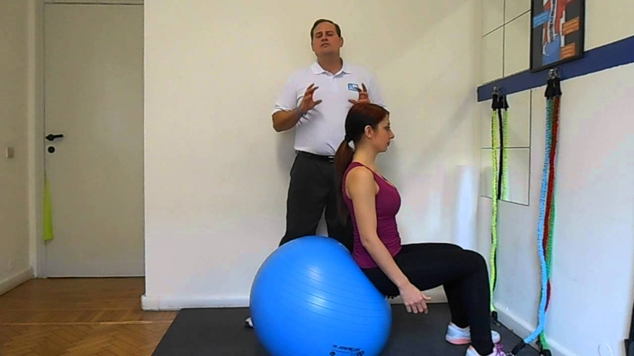Posturally correct core & ab focus exercise - YouTube