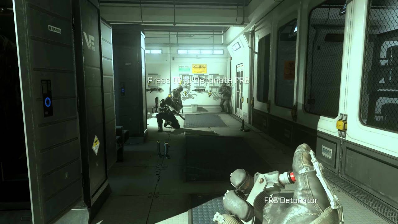 Call of Duty Advanced Warfare Gameplay Mission 10: Biolab (COD AW ...