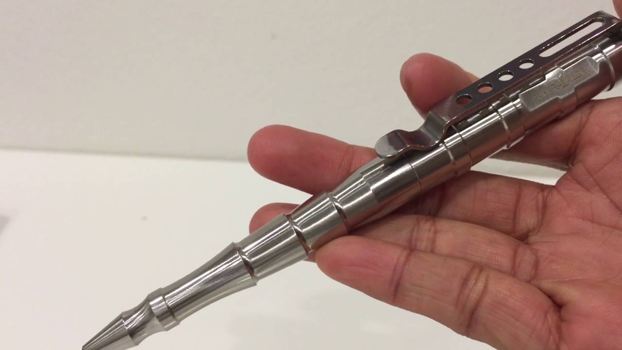 Sahara Sailor Tactical Pen Stainless Steel Multi-functional Pen W Glass ...
