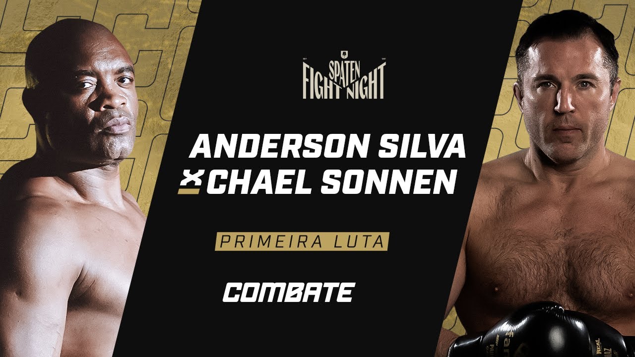 AO VIVO | SPATEN FIGHT NIGHT: ANDERSON SILVA X CHAEL SONNEN | PRIMEIRA ...