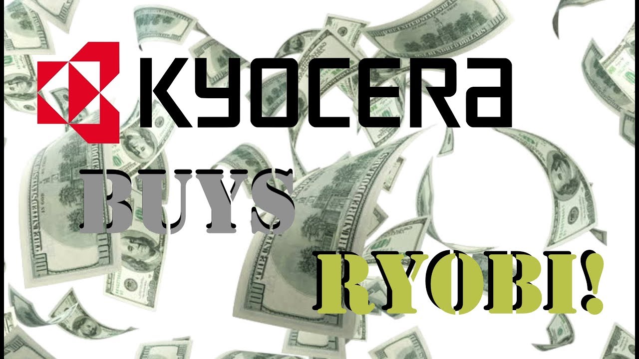 Kyocera Officially Acquires Ryobi Power Tools! - YouTube