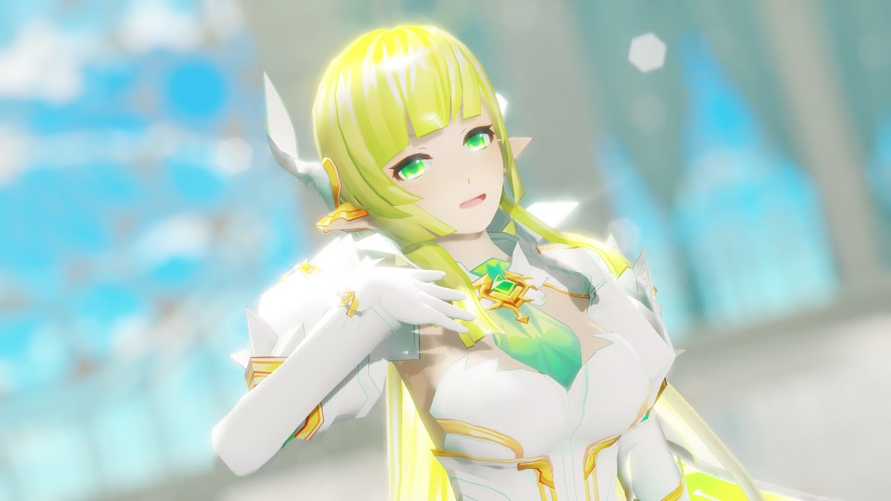 【Elsword MMD / 엘소드 MMD】マシュマリー【Rena Daybreaker】 - YouTube