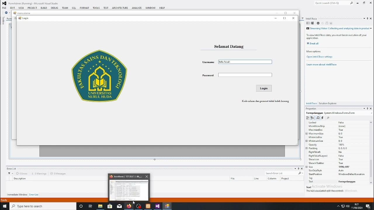 pembuatan aplikasi penjualan menggunakan vb.net - YouTube