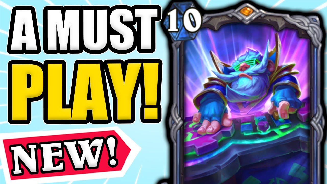 A NEW INSANELY FUN Mage Deck YOU HAVE TO TRY! | Hearthstone - YouTube