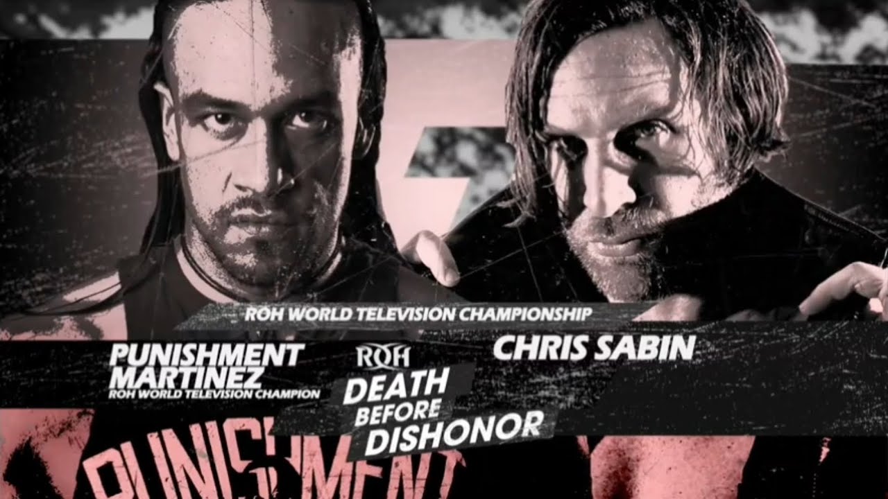 Punishment Martinez (Damien Priest) vs. Chris Sabin - ROH World T.V ...