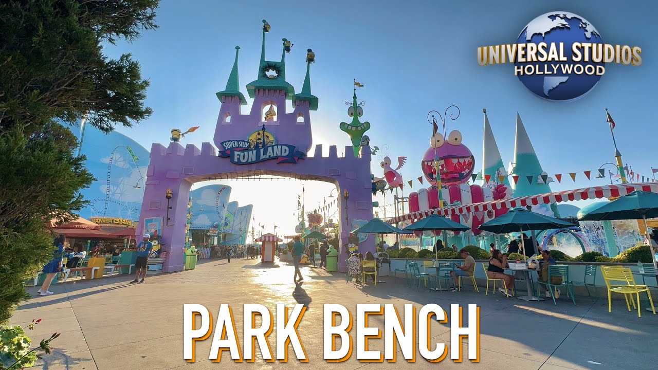 PARK BENCH: Super Silly Fun Land | Despicable Me at Universal Studios ...