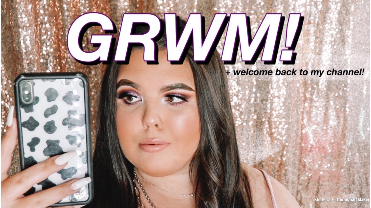 GRWM | Welcome Back to My Channel | Emily Nicole - YouTube