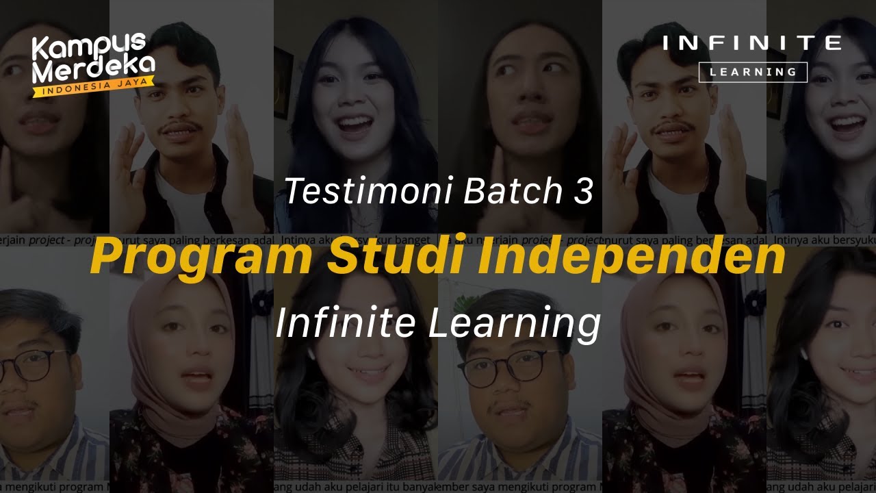 Studi Independen Batch 3 Kampus Merdeka di Infinite Learning - YouTube