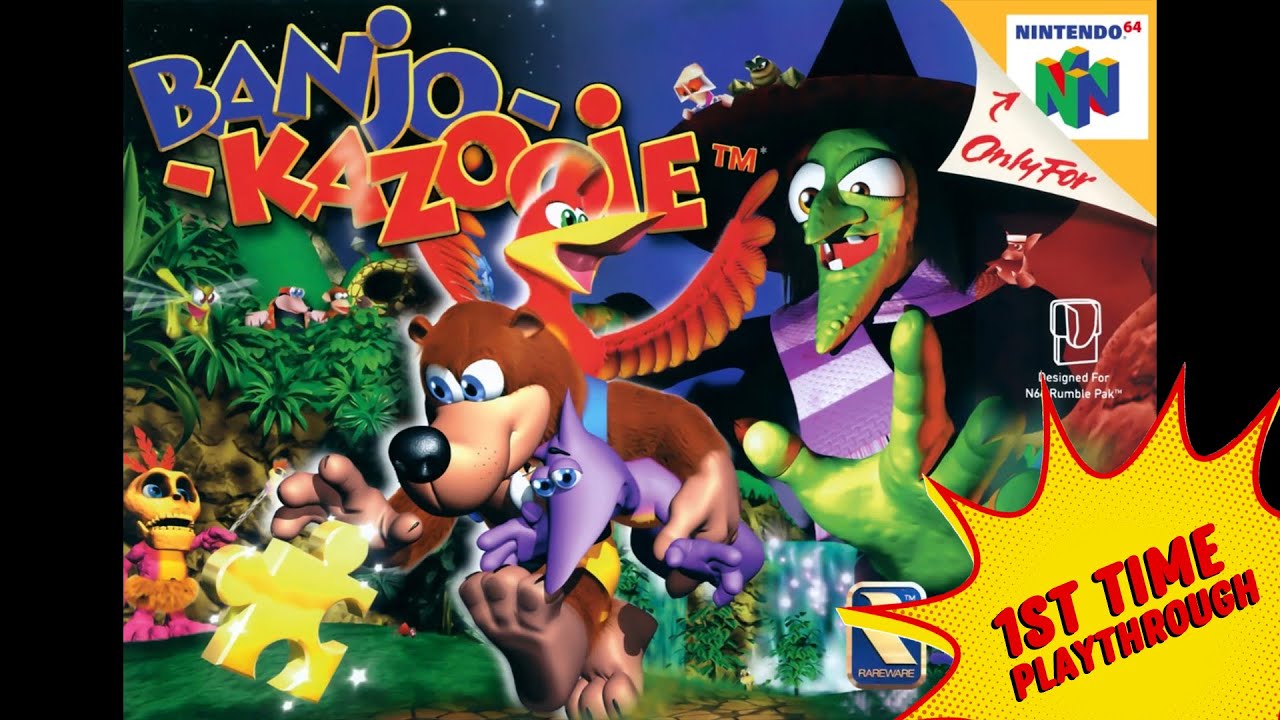 First Time Playthrough of Banjo-Kazooie [Part 5] - YouTube