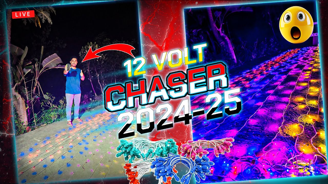 LED 12 Volt 10-Channel Chaser Setup|| order now|| whatsaap 7407121864 ...