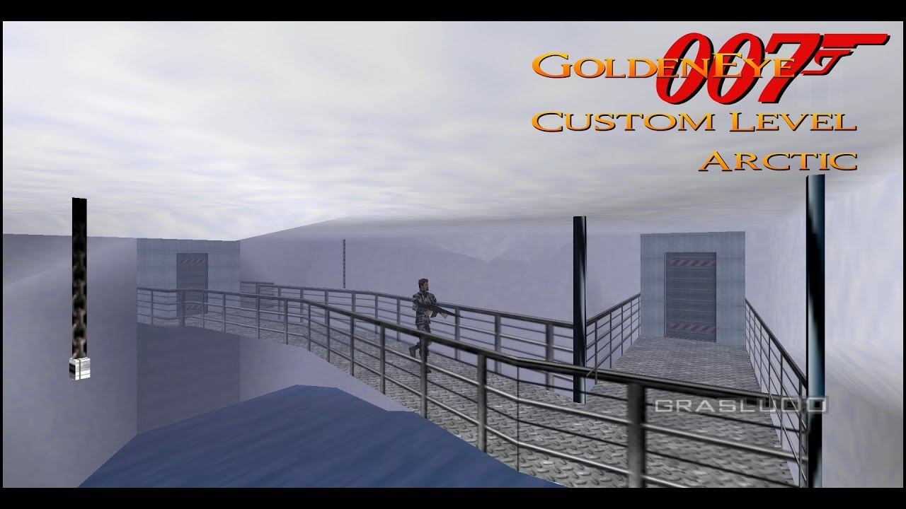 GoldenEye 007 N64 - Arctic - 00 Agent (Custom level) - YouTube