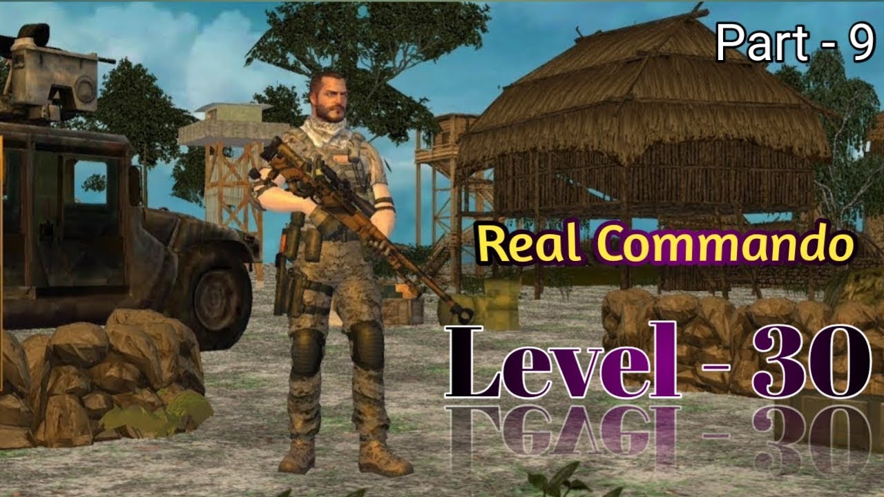 Real commando secret mission - free shooting game. Level - 30 - YouTube