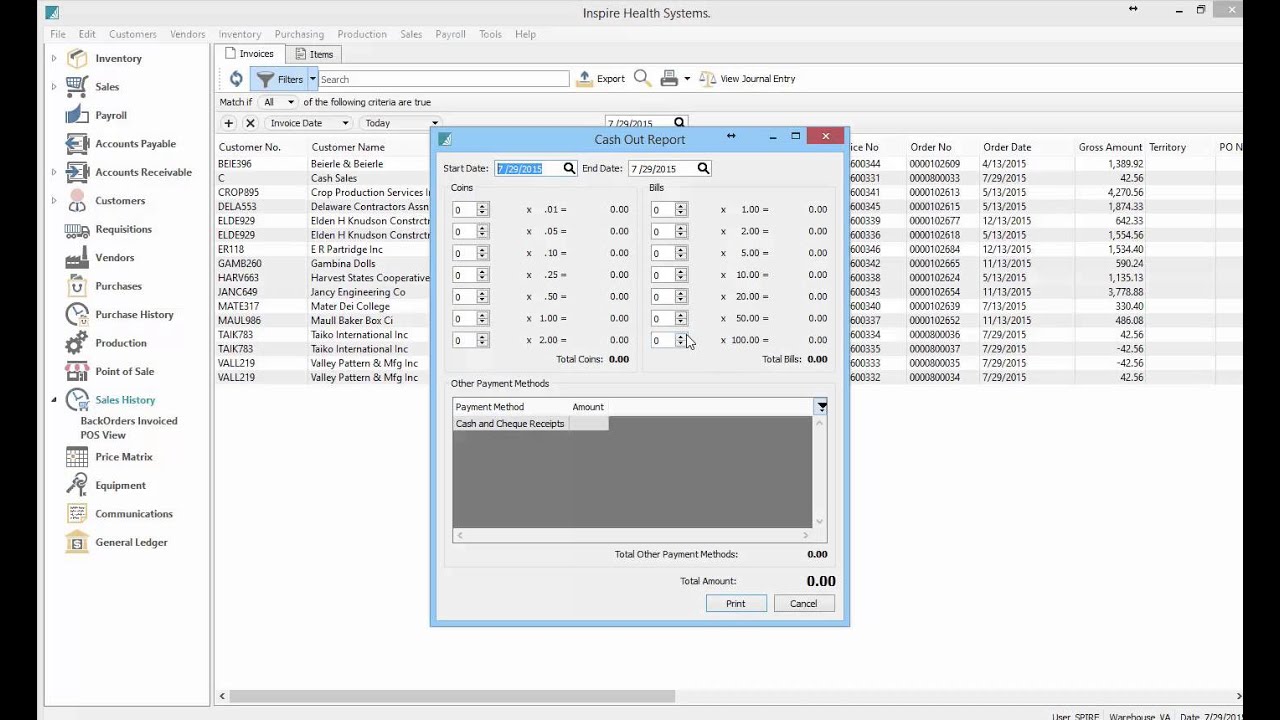 Using Spire to Balance Payment Receipts 2015 - YouTube