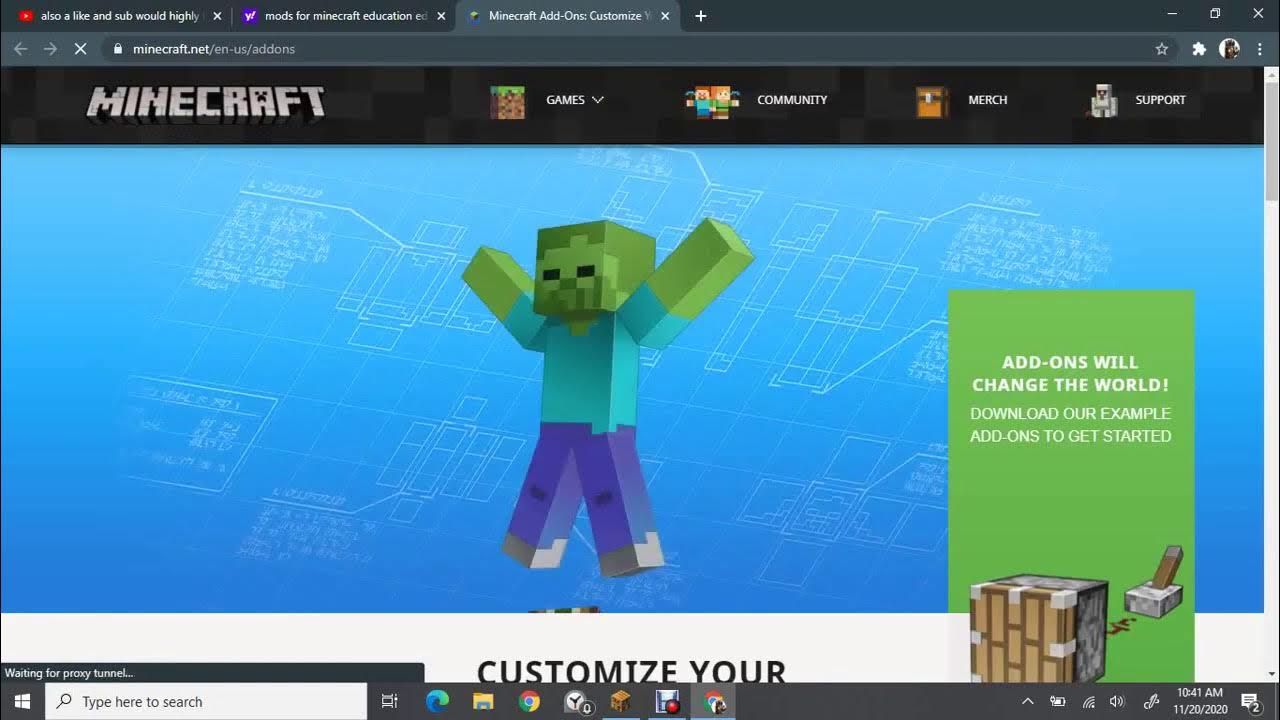 HOW TO GET MODS ON MINECRAFT EDUCATION EDITION - YouTube